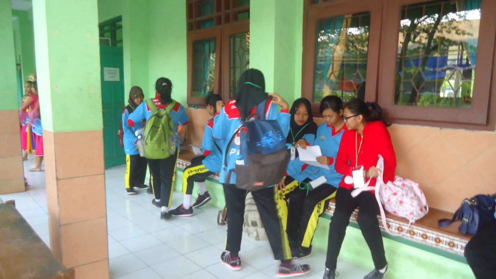 Pengalaman pertama PMR SMP N 36 Semarang Mengikuti Lomba di SMA 6 Semarang