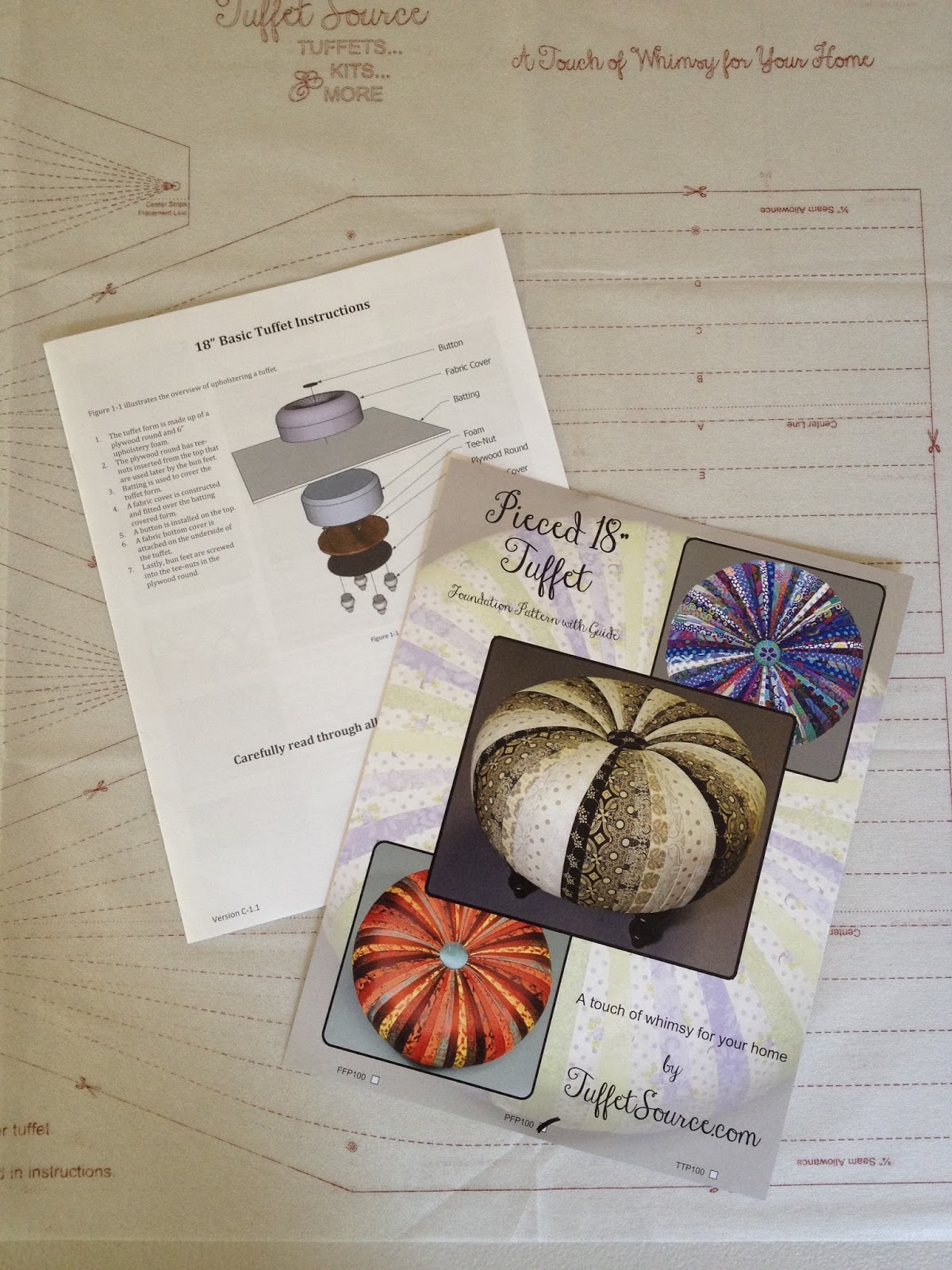 Susan's Quilt Creations: A Tuffet Is Born