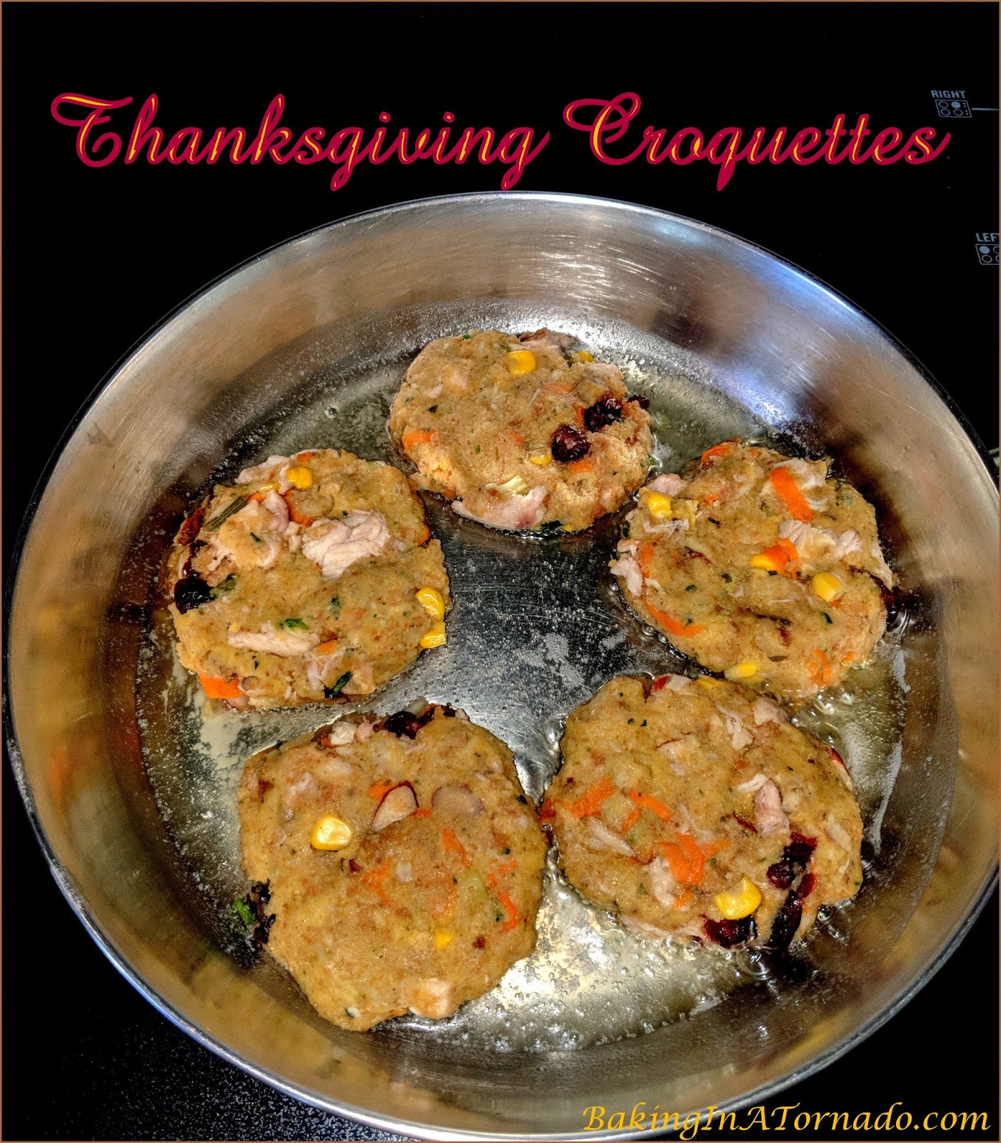 Baking in a Tornado: Thanksgiving Croquettes: Family Gathering Blog ...
