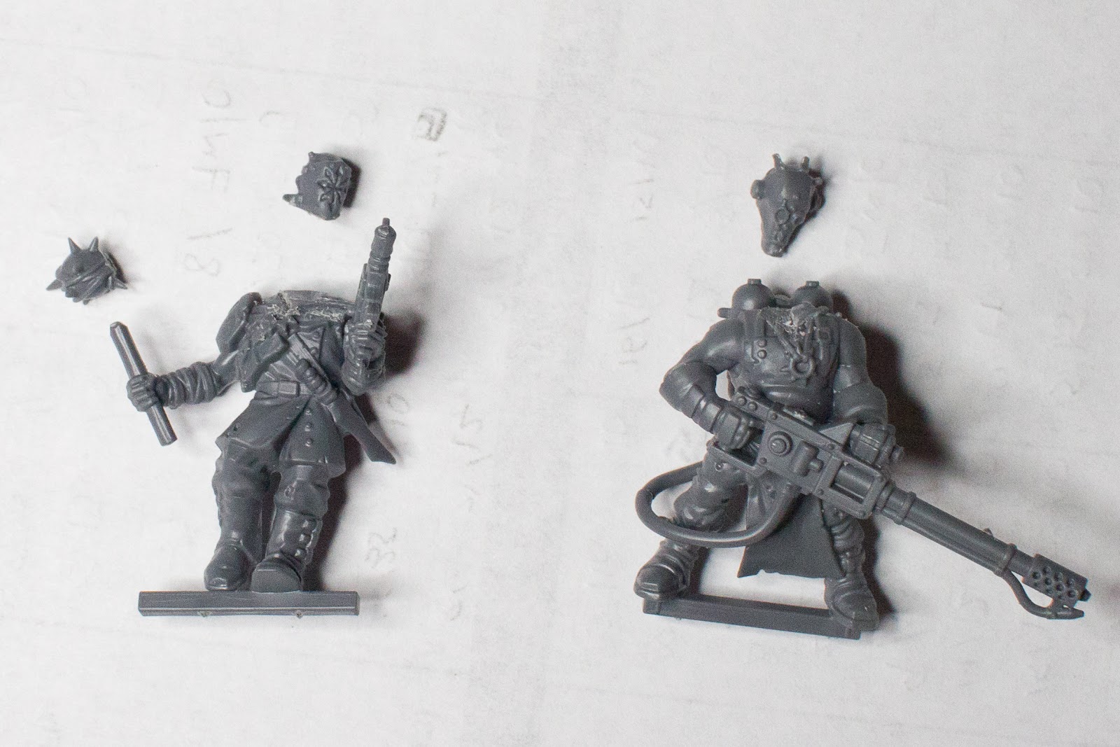 Angels of Death: WIP: Chaos Cultist Conversions