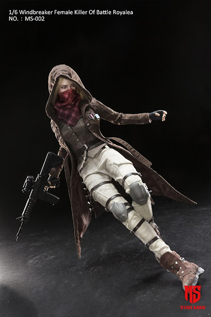 toyhaven: STAR MAN 1/6th scale Windbreaker Female Killer Of Battle ...
