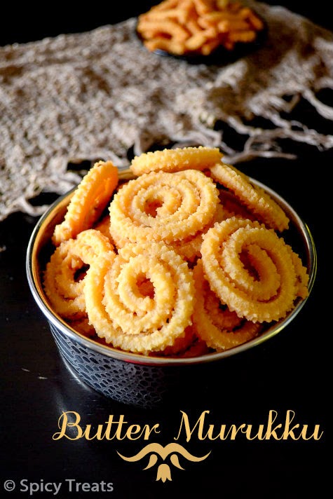 Spicy Treats: Butter Murukku Recipe | Easy Diwali Murukku Recipe | Mini ...