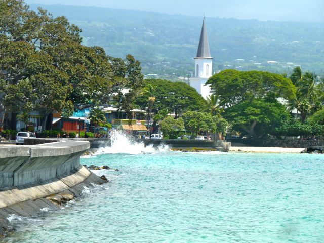 Peter and Vicki's Travel Blog: A new perspective - Old Kailua Town ...
