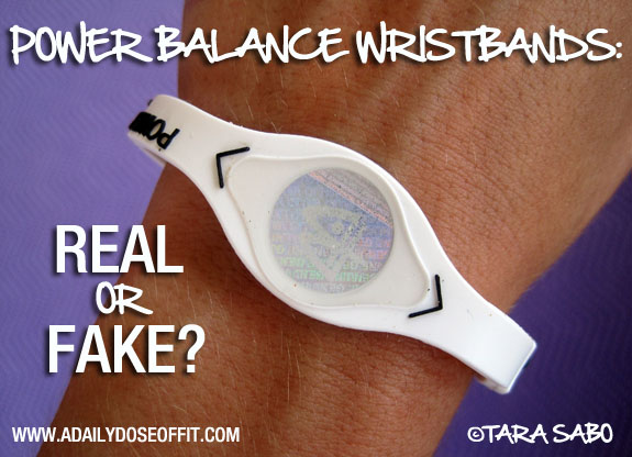 A Daily Dose of Fit: Power Balance Wristbands: Real or fake?