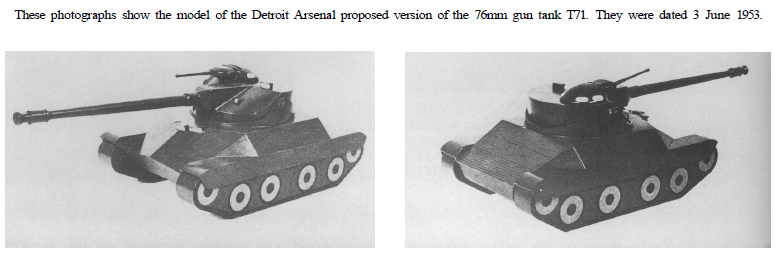 Off The Mark: US Revamp: T71 DA