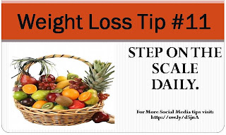 Ways To Weight Loss: Scale Daily