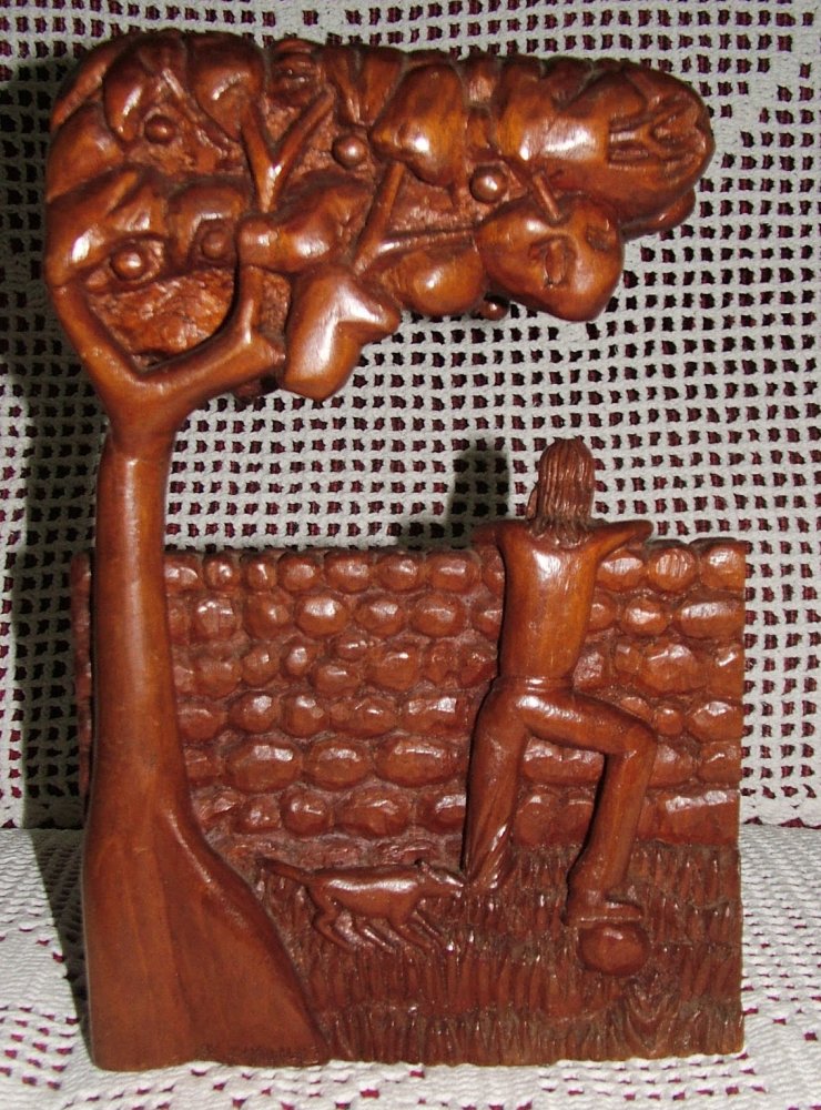 Artesanato em Madeira: Esculturas de madeira