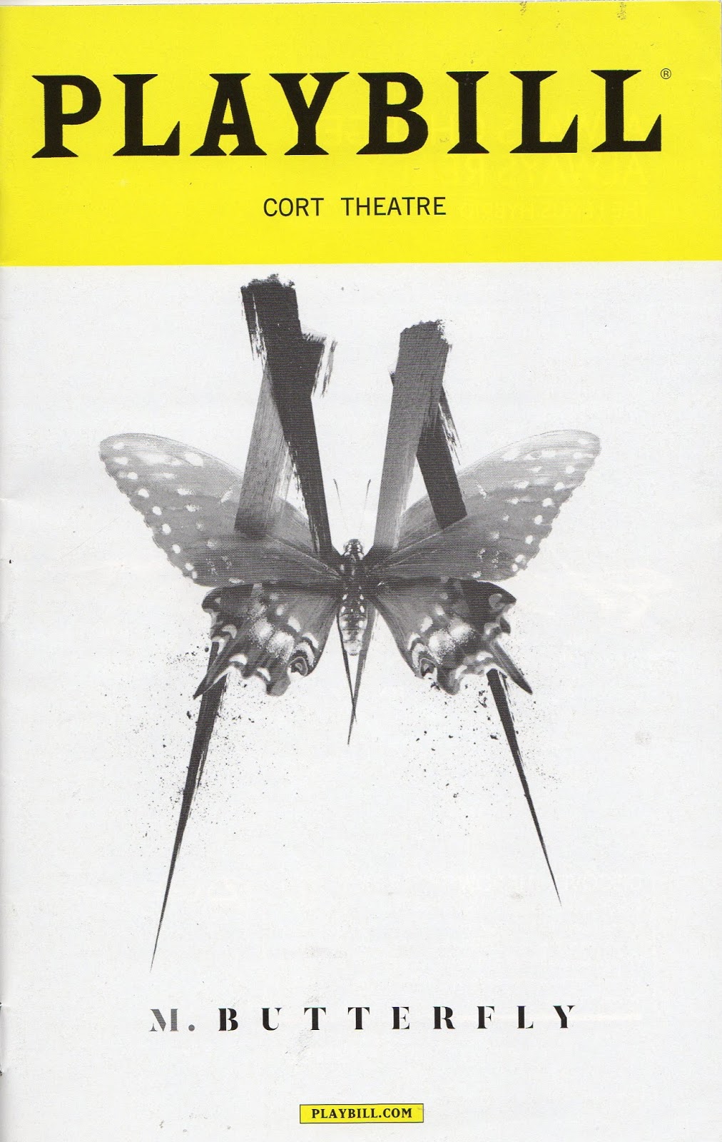 THEATRE'S LEITER SIDE: 100 (2017-2018): Review: M. BUTTERFLY (seen ...