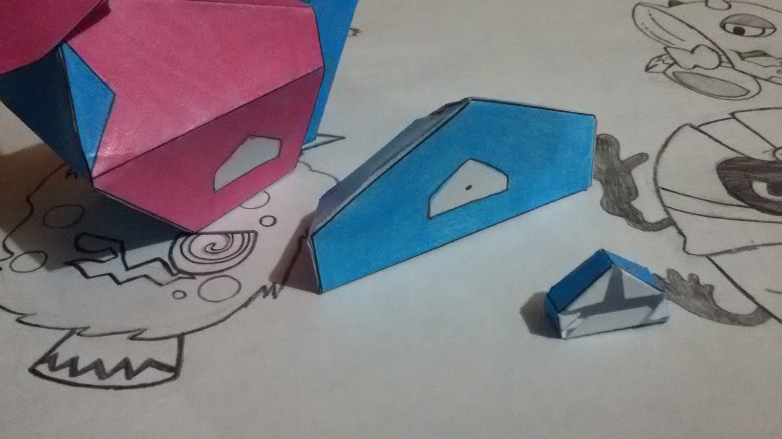 Tutorial Papercraft Porygon 3D