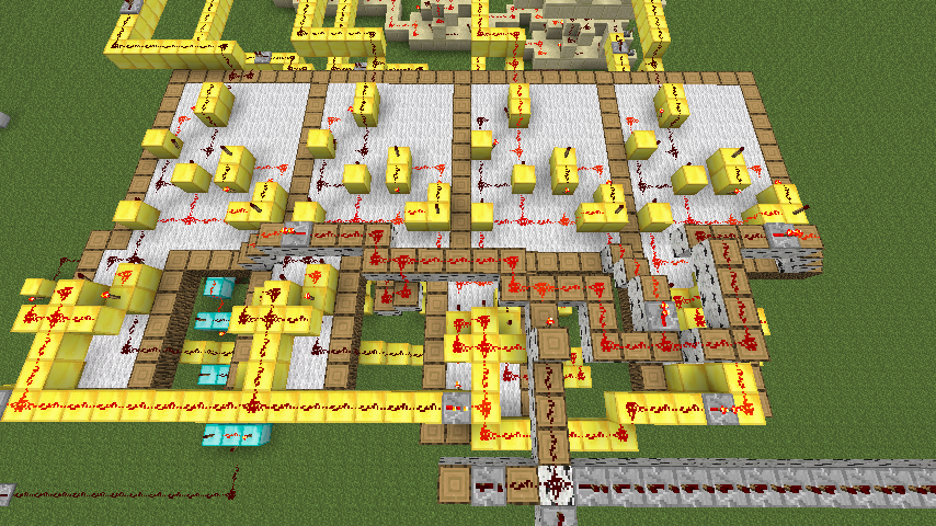 Minecraft Circuitry: Digital Clock