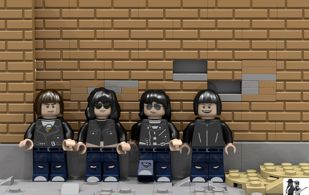 toys4fan: LEGO IDEAS Ramones One, Two, Three, Four!