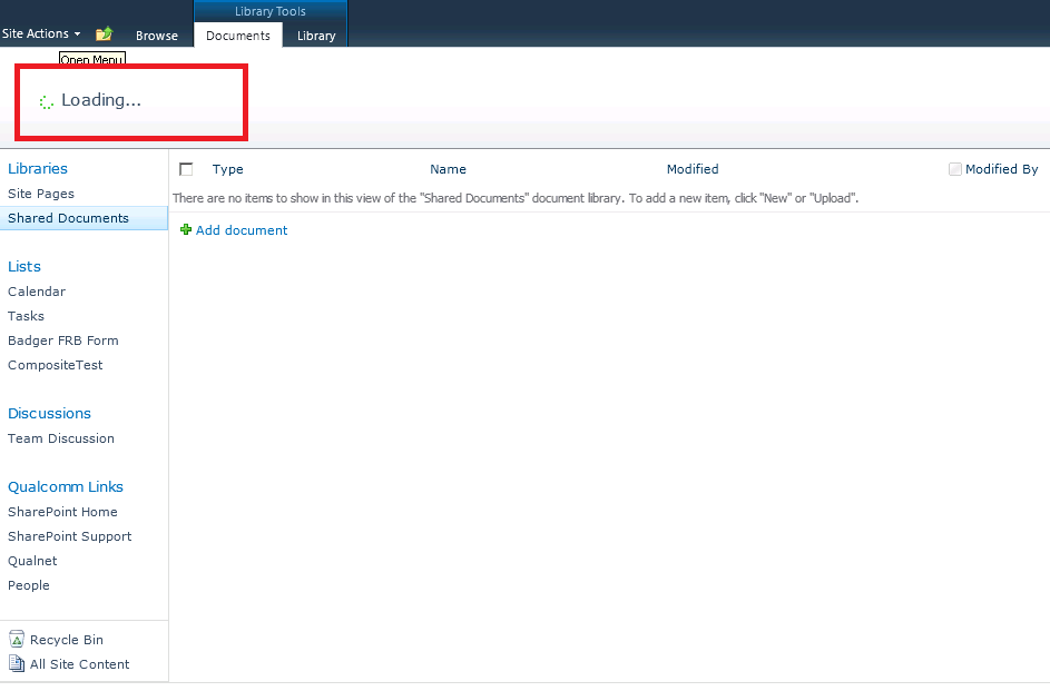 SharePoint Connoisseur: Tips to resolve SharePoint 2010 Ribbon stuck at ...
