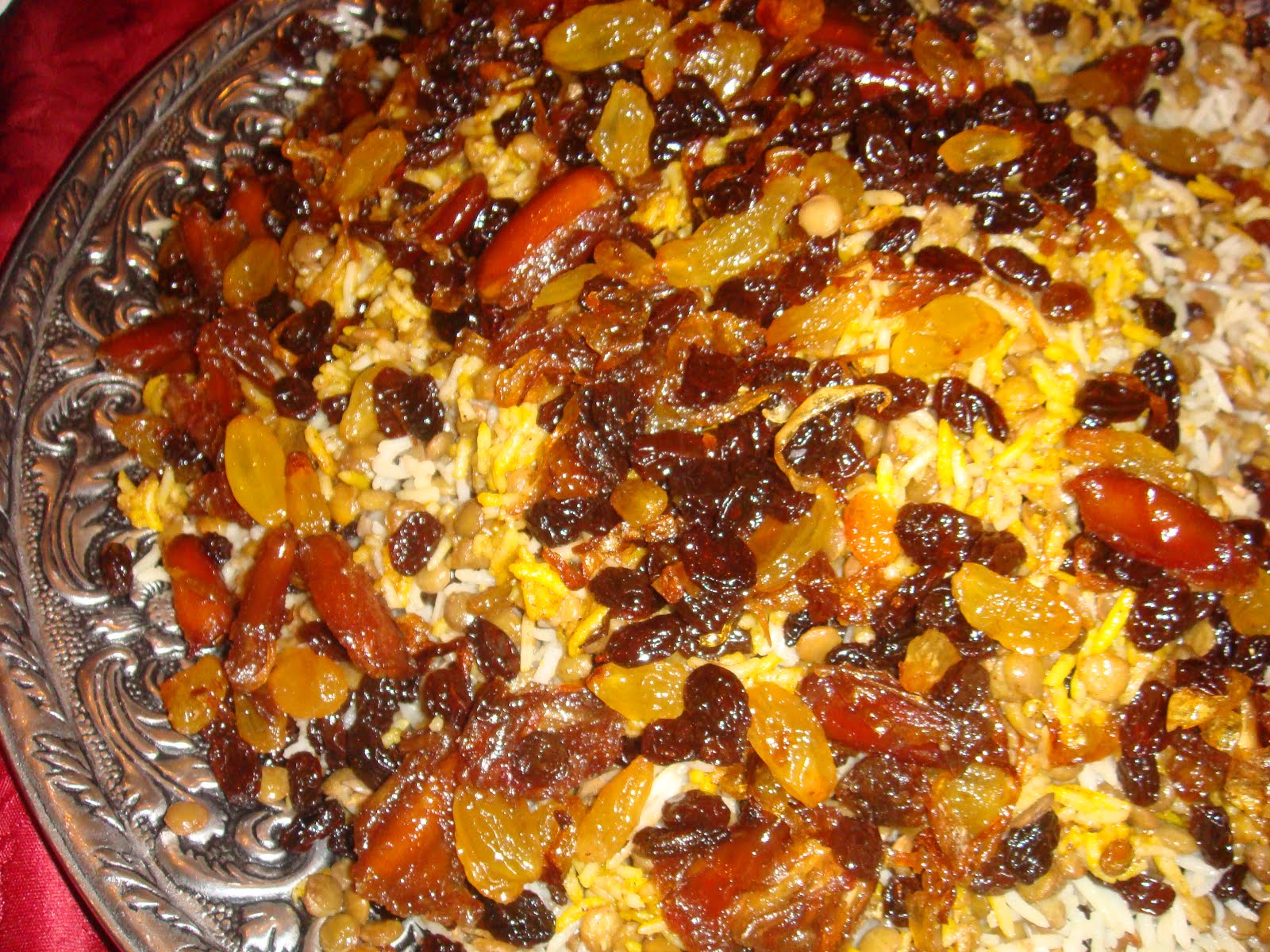 Persian Comfort Food: Adas Polo