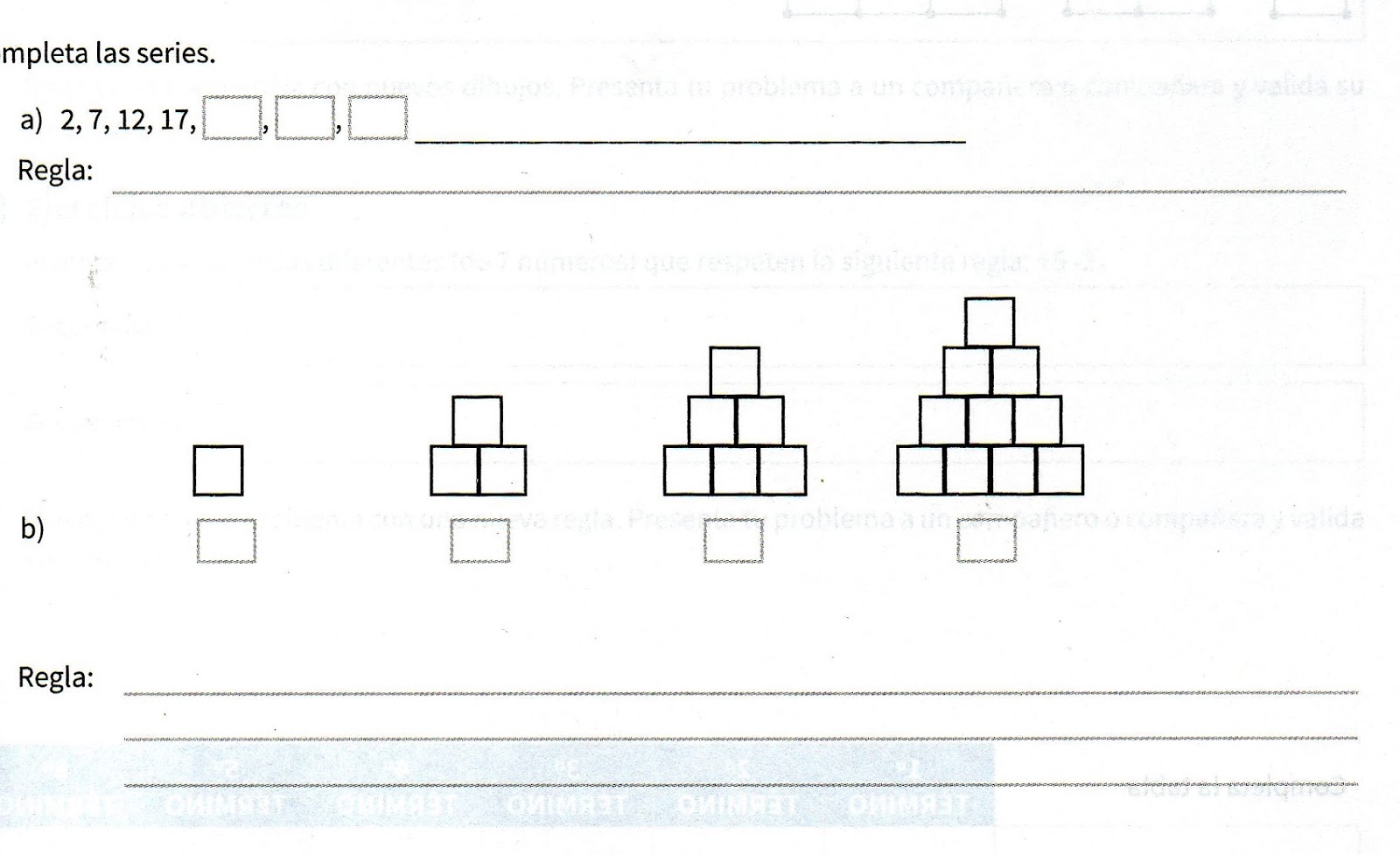 CLASES DE TATIS: Secuencia y regularidad (4to grado)
