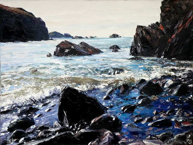 ADAMS ART ASSOCIATES: DAVID PORTEOUS - BUTLER : SOLVA BEACH