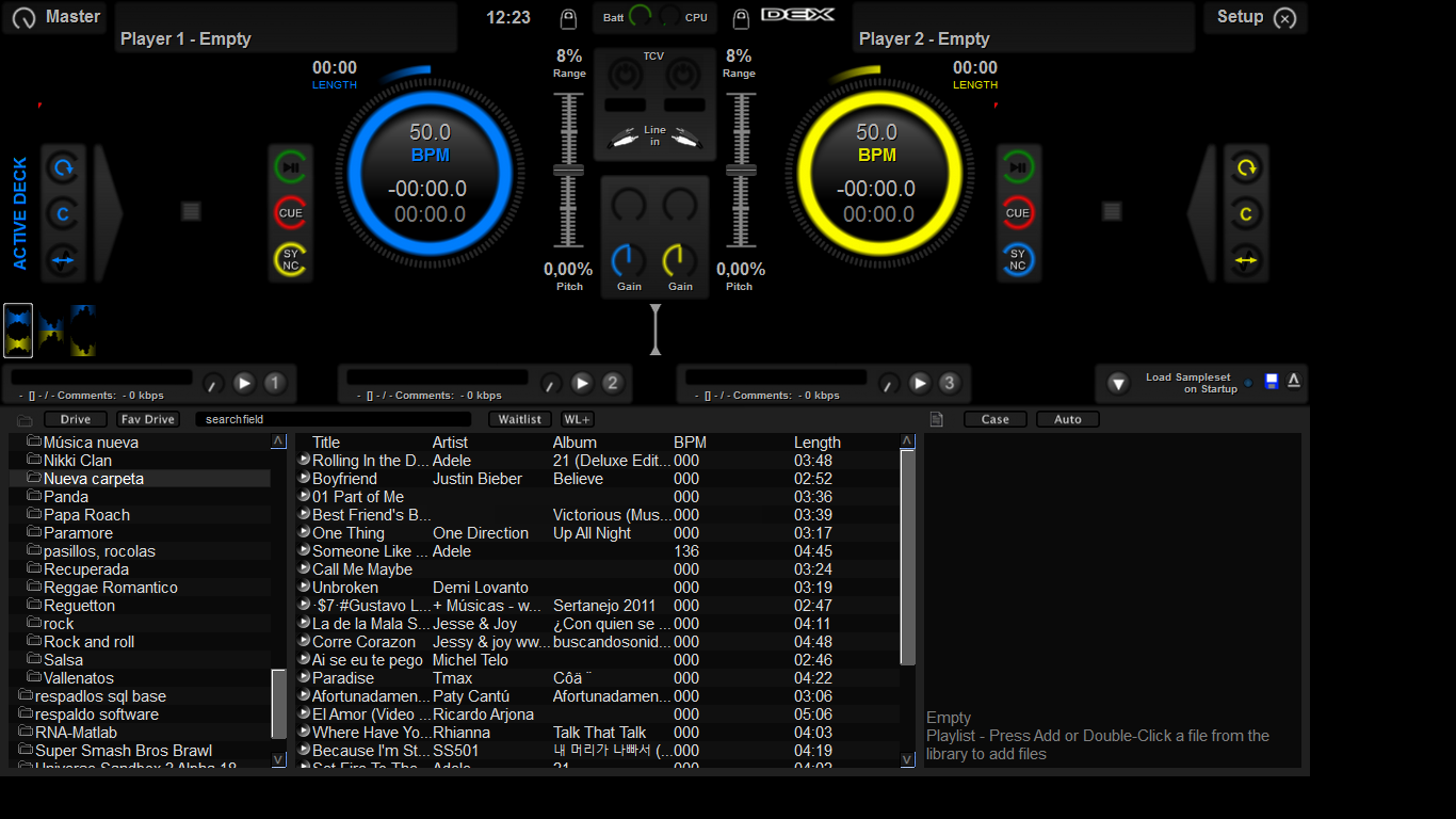 Skins PCDJ DEX ~ Iniciativa DJ