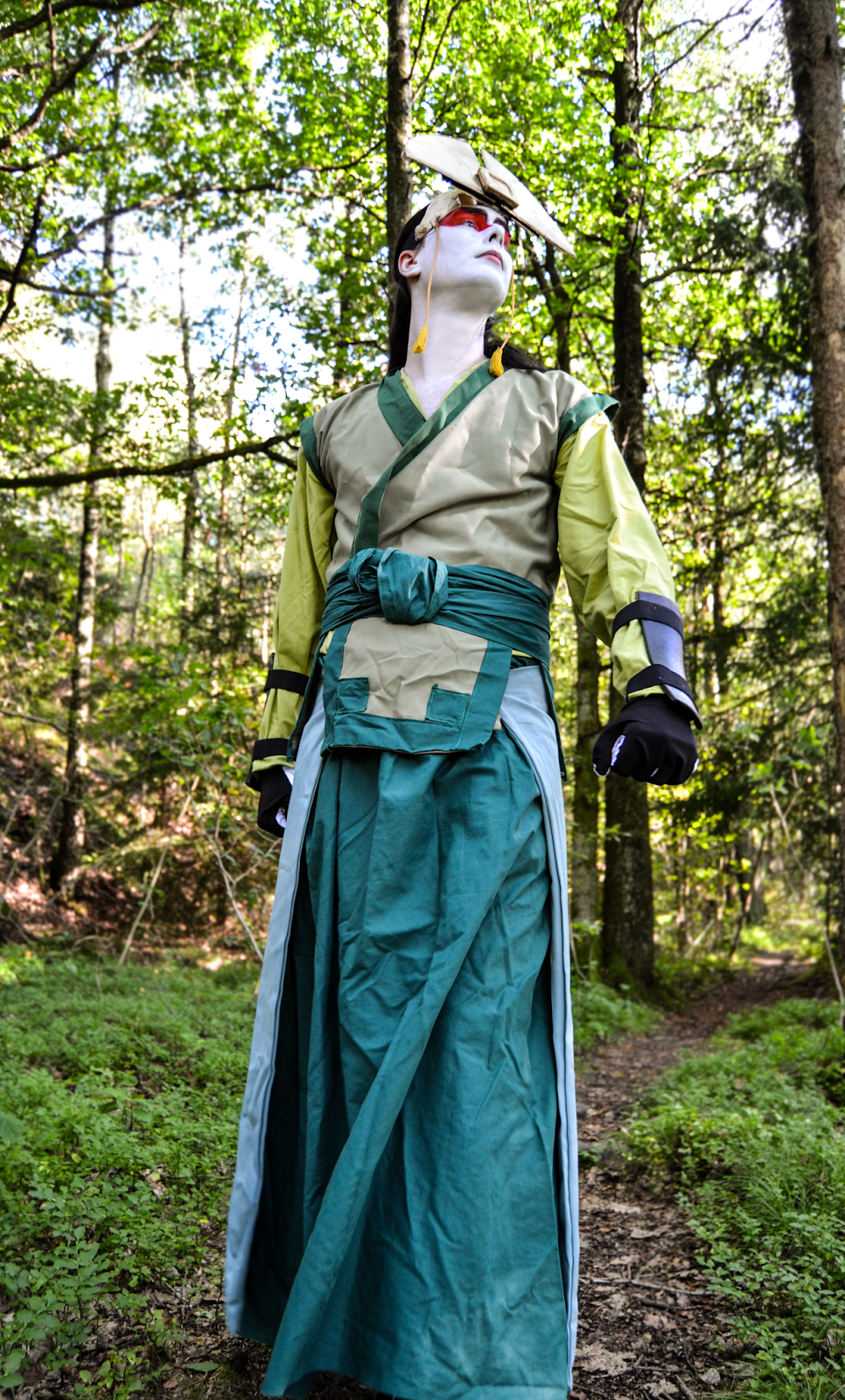 The Avatar of the Earth Kingdom - my Kyoshi cosplay - Stendhals Creativity