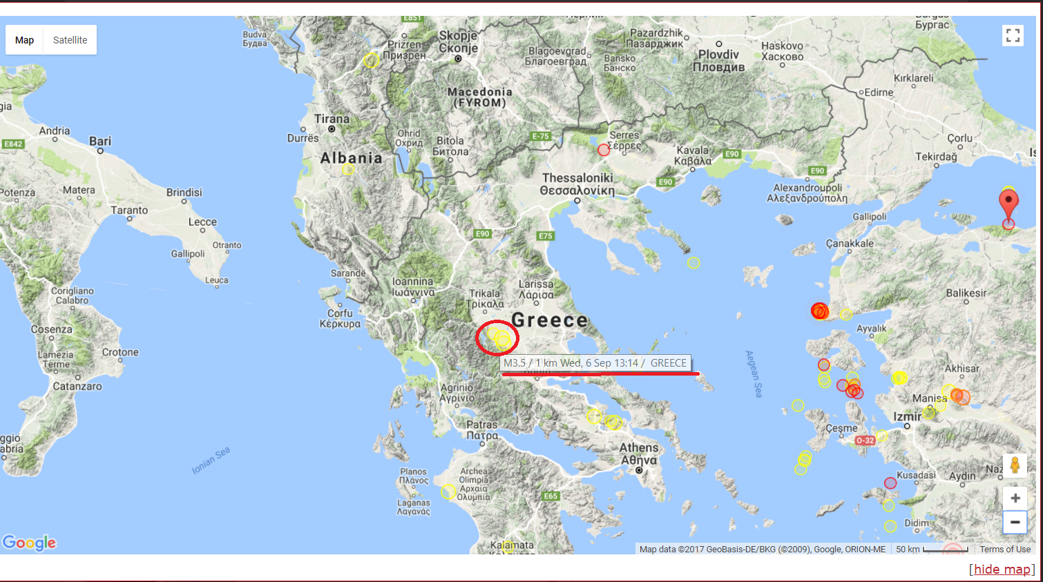 Seismicity in Greece and Safety Procedures