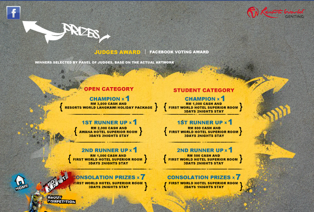 YNOT Graffiti Art Competition by RW Genting! ~ www.yuhjiun09.com ♥