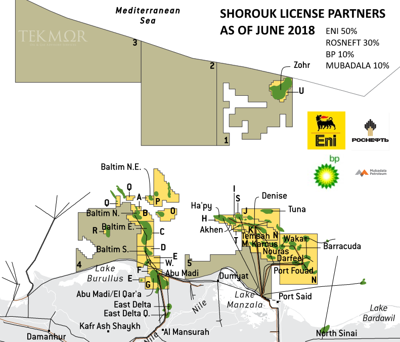 TEKMOR Monitor: Italy's Eni boosts output at Egypt's Zohr gas field to ...