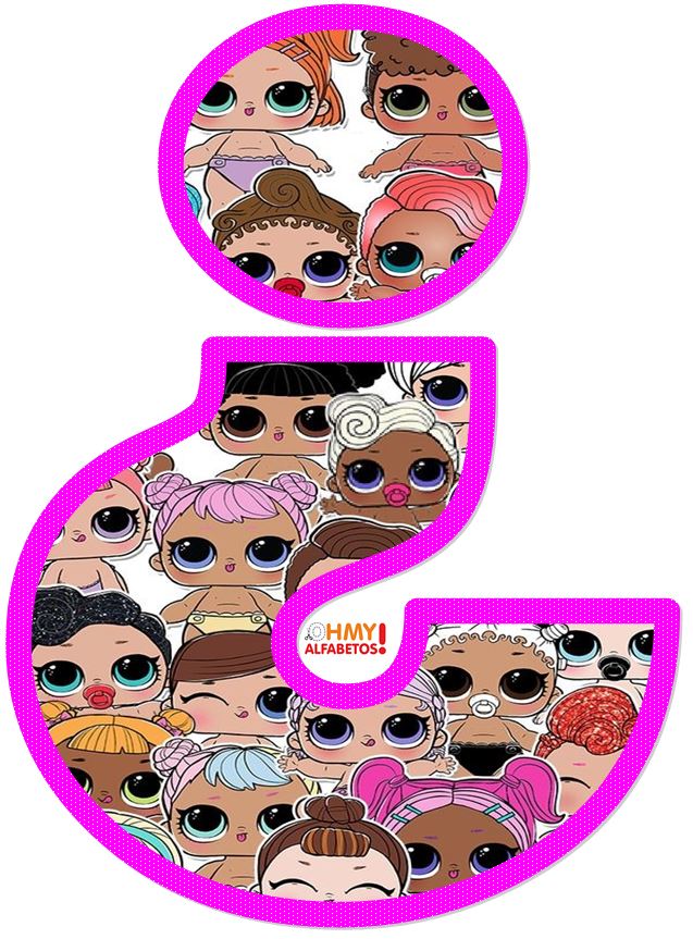Abecedario de LOL Surprise Bebés. LOL Surprise Baby Alphabet. - Oh my ...