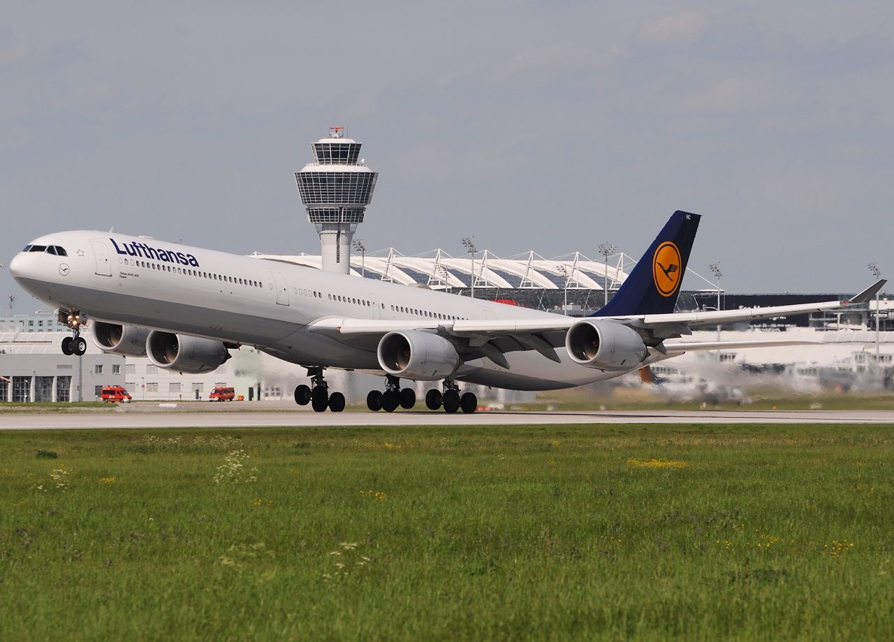Lufthansa Airbus A340 600 Rotating Takeoff Aircraft Wallpaper 3949 lufthansa-airbus-a340-600-rotating-takeoff-aircraft-wallpaper-3949