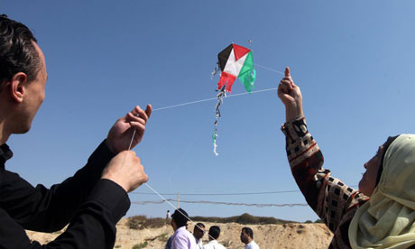 Gaza's children fly 194 kites for each member of the UN in support of ...