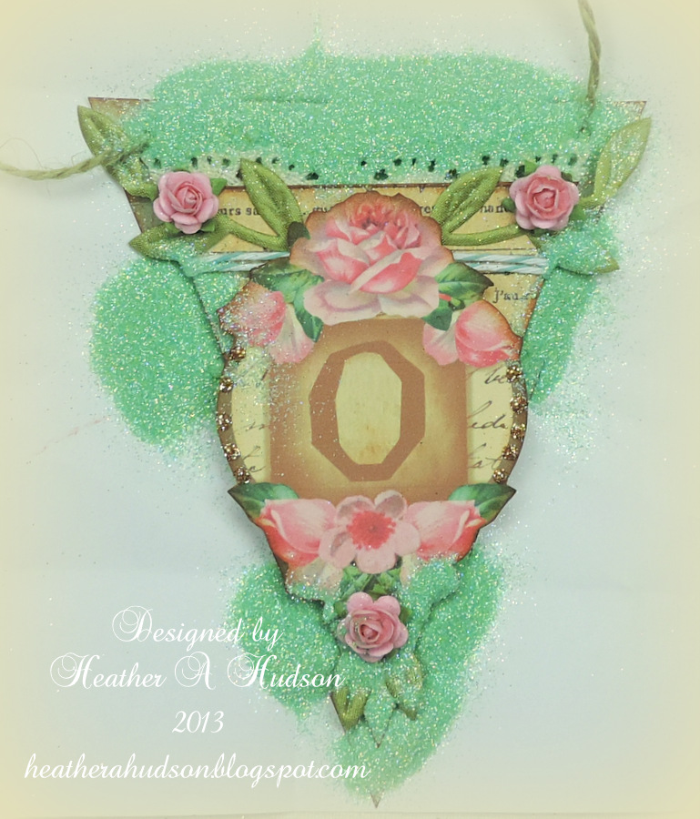 Heather A Hudson: Vintage Shabby Rose Banner Tutorial with Really ...