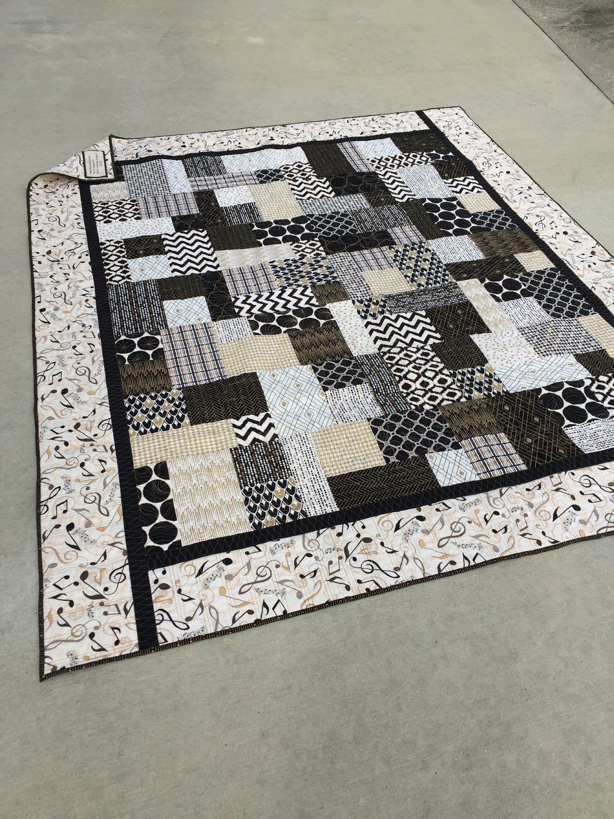 L' FAIR QUILTS: Short Stacks, Musical Finish