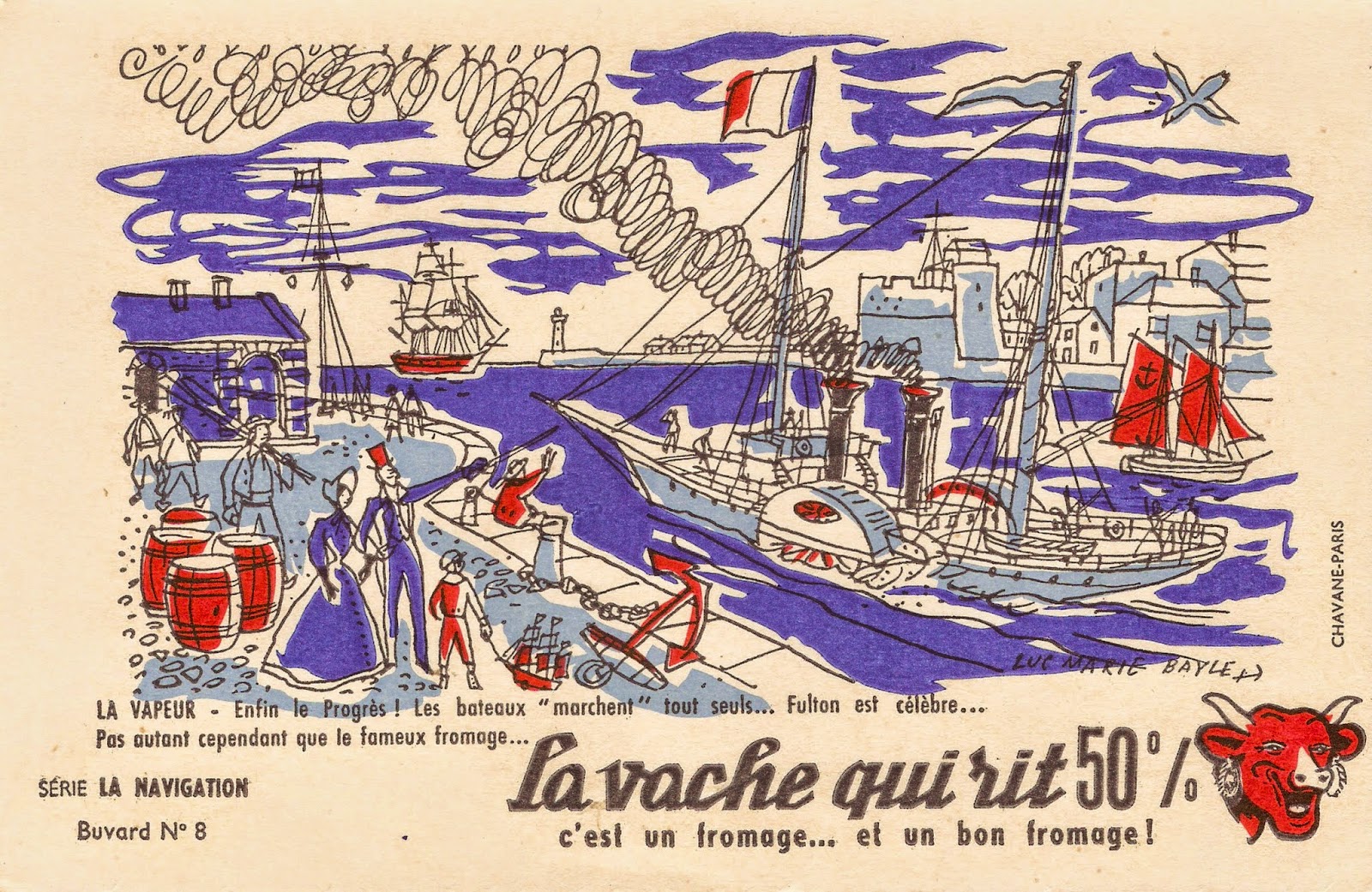 La Marcophilie Navale Envelopmer: Luc Marie Bayle peintre de Marine ...