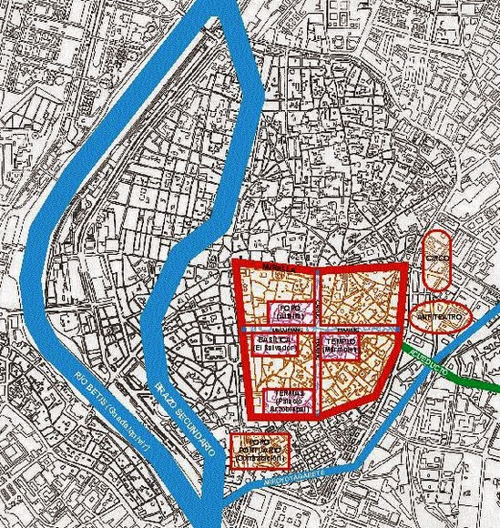 ArqueoLugares: HISPALIS. Sevilla romana. Andalucía (E)