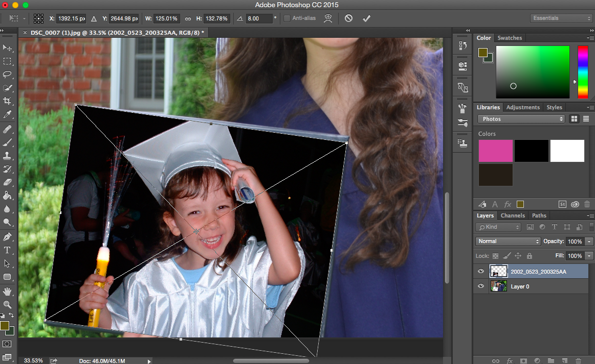 xoxo, Kaitlyn Marie: Graduation then & now using Adobe Photoshop