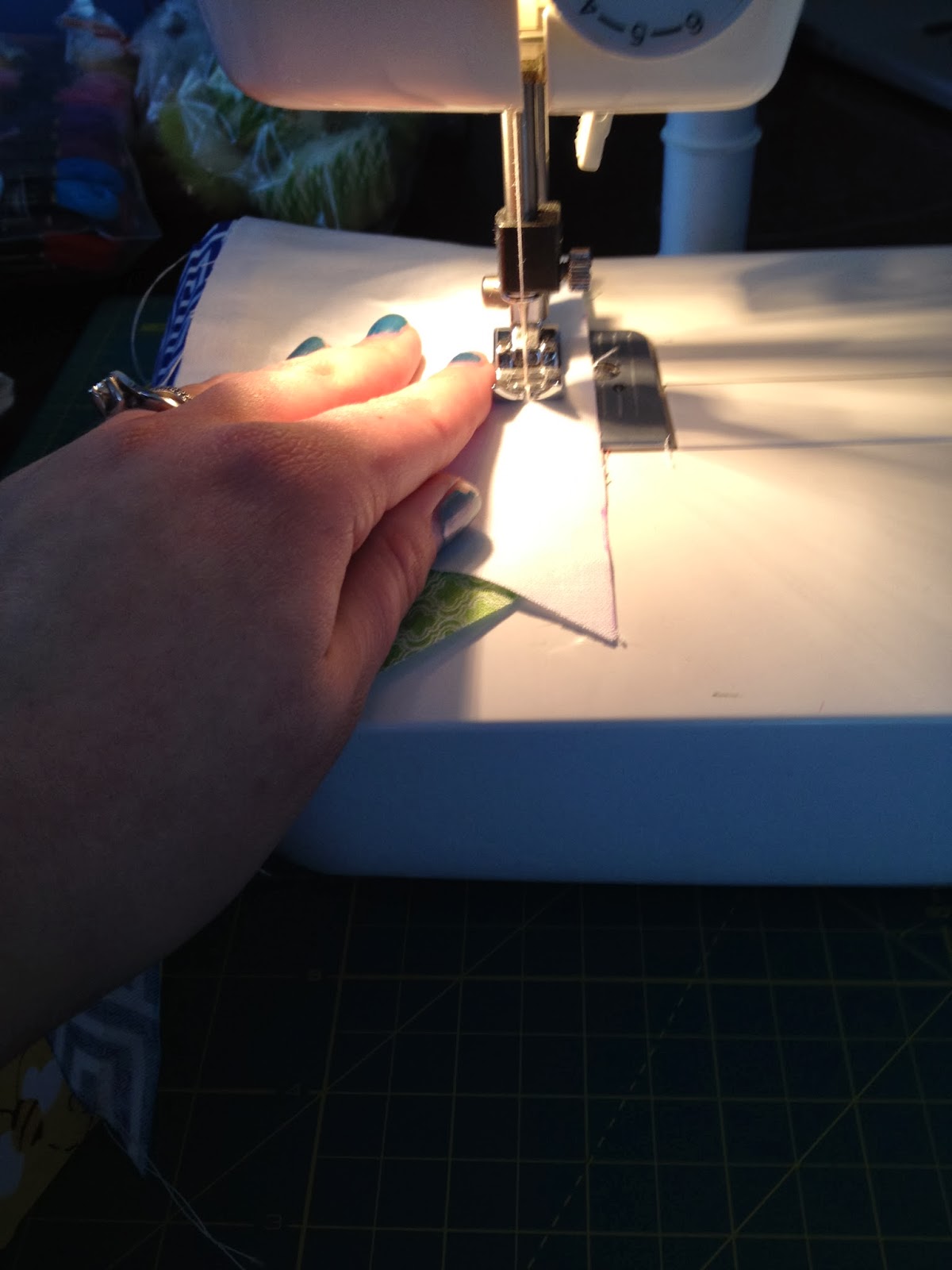 Chevron Baby Quilt Tutorial