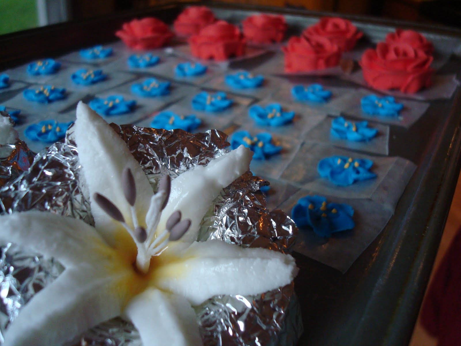 minne{BAKER}: Wilton Flowers & Cake Design - Weeks 2 & 3