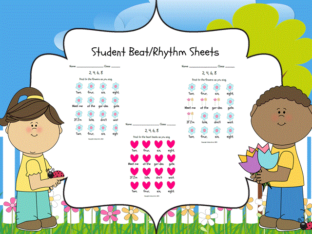 Kodaly Inspired Classroom: 2, 4, 6, 8 and the Featured Item of the Week ...