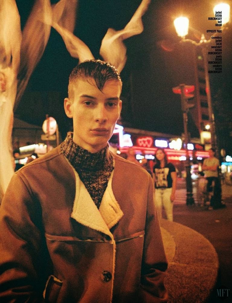 'Last Night in Pigalle': Adrien France para U+MAG No. 107