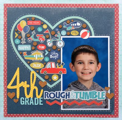 Scrapping with Christine: 10 Ideas for Back to School Scrapbook Layouts