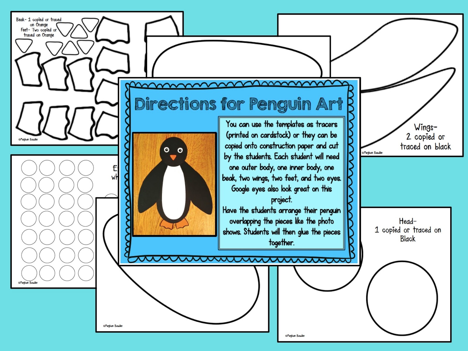 The Creative Colorful Classroom: Penguins Penguins Penguins!!