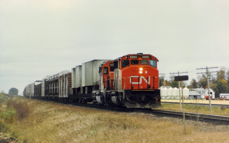 Trackside Treasure: TOFC on CN and CP