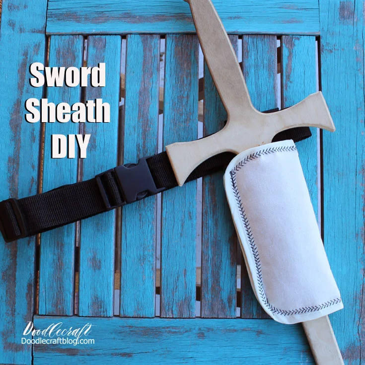 Play Sword Sheath and Belt DIY