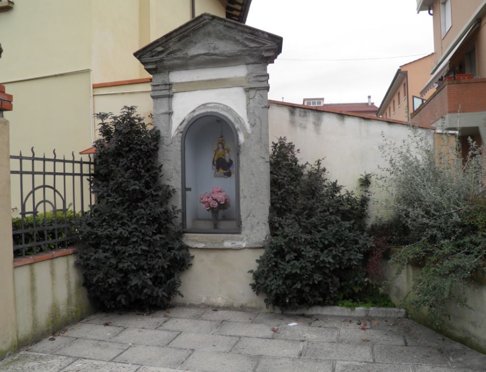 Tabernacoli italiani: San Giovanni Valdarno. Madonna col Bambino