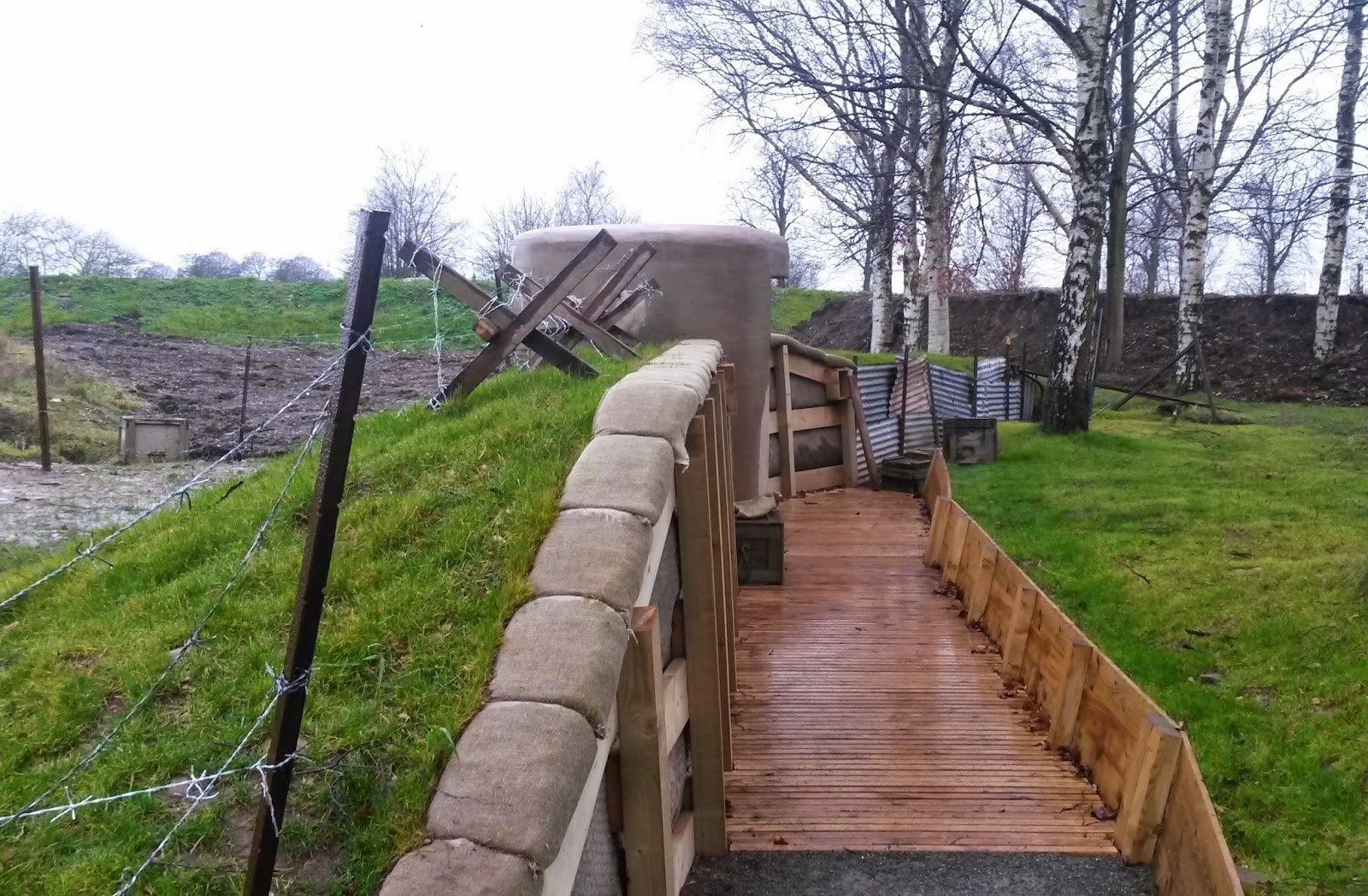 Northumbrian Gunner: Staffordshire Regiment Museum - Coltman Trench