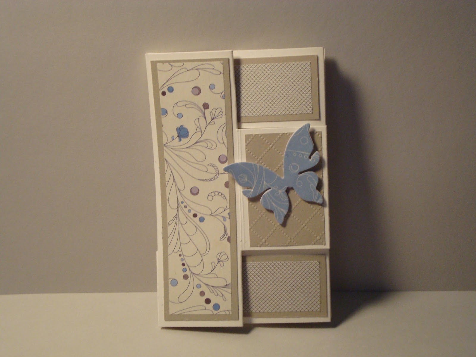 My Visual Poetry: Tri-Fold Shutter Card