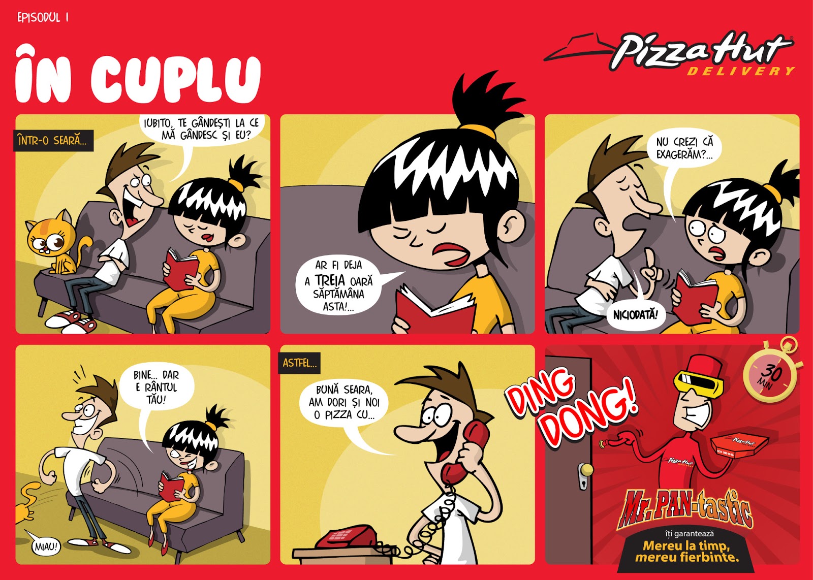SCC Stuff: Comics: Pizza Hut Delivery