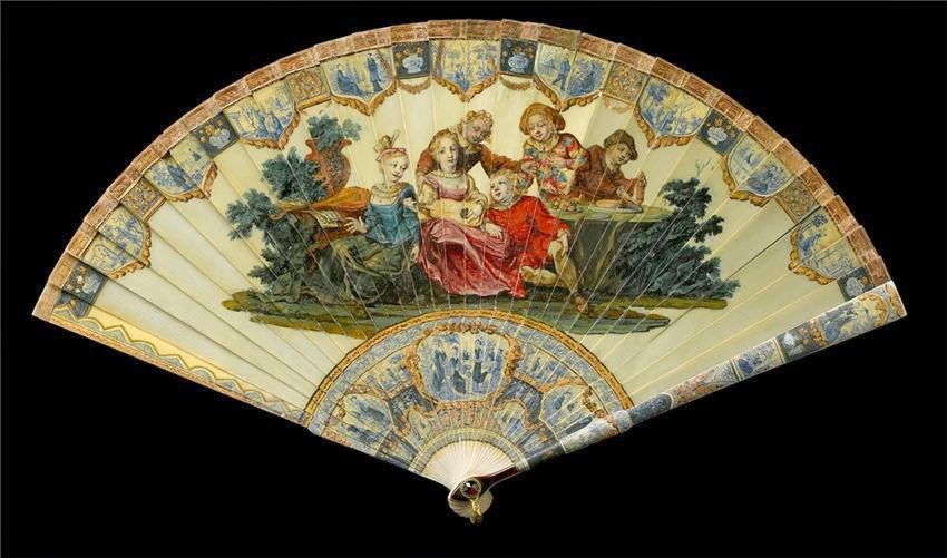 BLOG-ANTIQUESDESIGN: Leques - Seu Uso no Ocidente