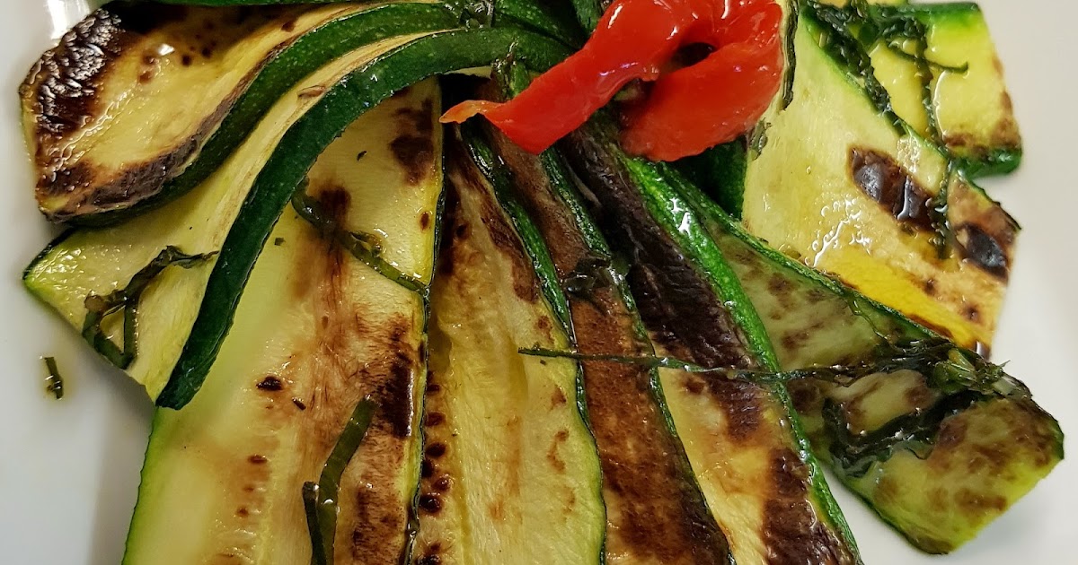 Le coin de Carlos: Courgettes grillées