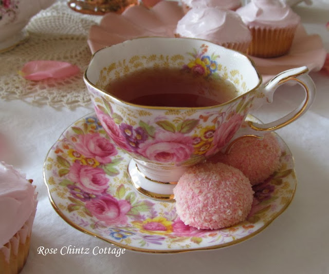 Rose Chintz Cottage: A Pink Tea for Tea Time Tuesday