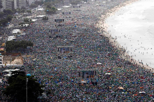 Millions Of People Crowd