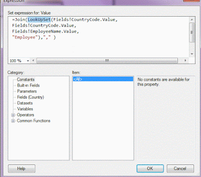 Microsoft Business Intelligence (Data Tools)|SSRS – LookUp, MultiLookUp ...