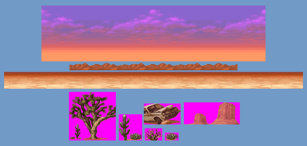 Sprite Fx: Sprite Background Land